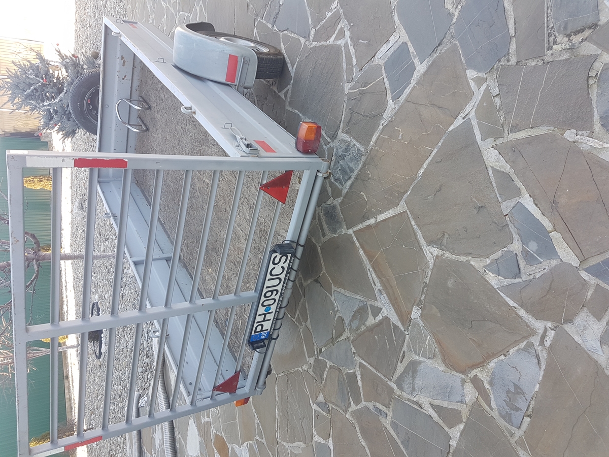 Vinde remorca comanda speciala cu rampa in spate Remorc - anuntul.ro