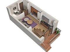 Garsoniera Titan, Theodor Pallady, Parcul Bratarii - anuntul.ro