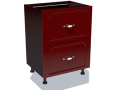 Corp inferior 60 cu 2 sertare metalice pentru greutate - anuntul.ro