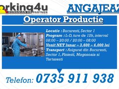 Angajare Operator Productie Pentru fabrica capsule medicamente d ...