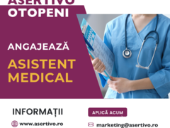 Angajare Asistent medical. Centrul de ingrijire si recuperare me ...