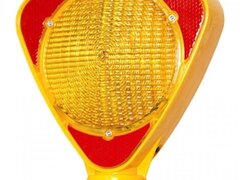 Lampa Solara Pentru semnalizare Lucrari cu lumina inter - anuntul.ro