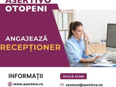 Angajare Receptioner pentru Centru de ingrijire seniori Asertivo ...