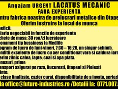 Angajare Lacatus Mecanic Angajam Urgent Lacatus Mecanic fara exp ...