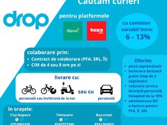 Angajare Curieri Glovo si Tazz in Timisoara - anuntul.ro