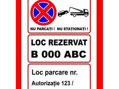 Placuta personalizata pentru loc de parcare Vand Placut - anuntul.ro