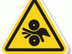 Eticheta cu simbol pericol la mana Vand Eticheta cu sim - anuntul.ro