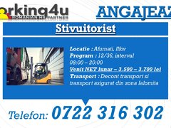 Angajare Stivuitorist. Recrutam stivuitorist cu experienta pe st - anuntul.ro