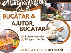 Angajare Bucatar cu experienta in bucataria traditionala romanea ...