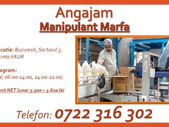 Angajare Manipulant marfa pentru clientul nostru - anuntul.ro